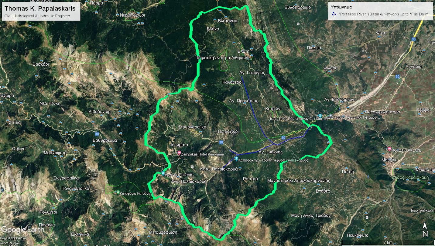 Φράγμα Πύλης, Τρικάλων”: Περισσότερες από δύο φορές, θα το γέμιζε ο “Πορταϊκός Ποταμός”. | e ...